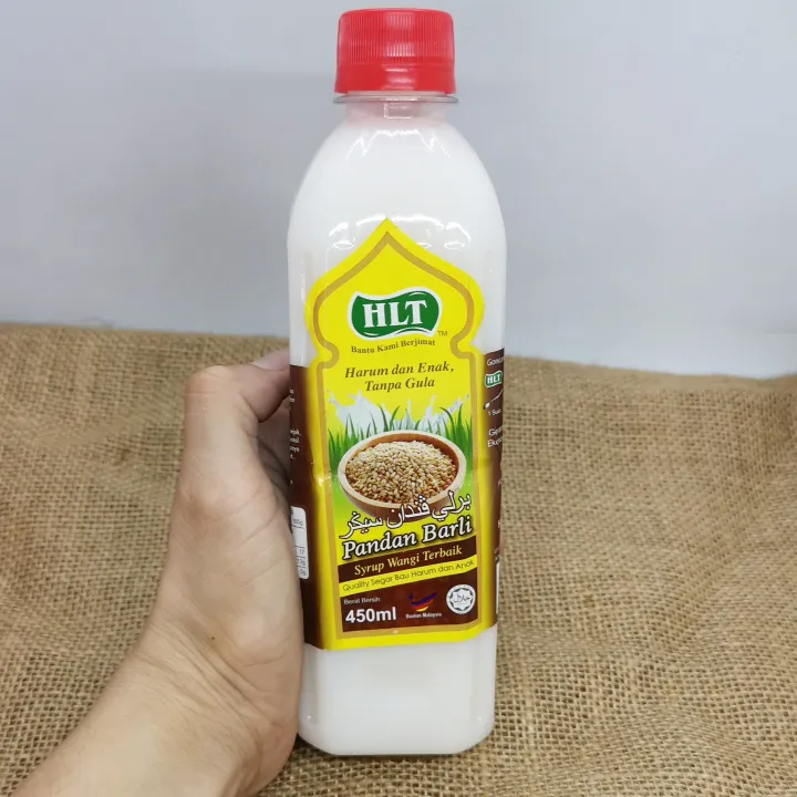 HLT SIRAP Pandan Barli (450ml) Pandan Barley Syrup Wangi / Flavoring ...