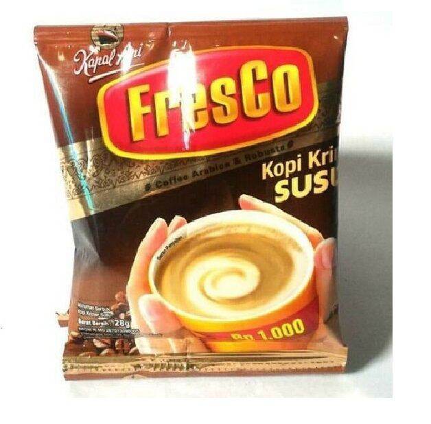 FRESCO SUSU KOPI RENCENG RENTENG ISI 10 PCS 28 GR | Lazada Indonesia