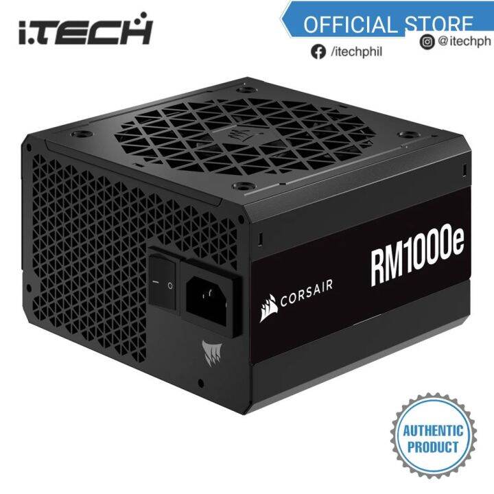 Corsair RMe Series RM1000e [Fully Modular Low-Noise ATX] Power Supply ...