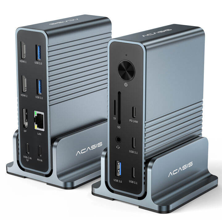 EC-7A15สถานี Gocking แบบเต็มรูปแบบ ACASIS Type-C 15-In-1 | Lazada.co.th