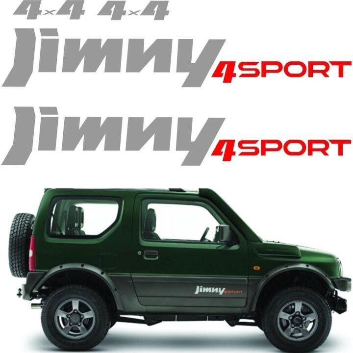 2Pcs Suzuki Jimny 4 Sport 4x4 decals sticker graphics side restoration ...