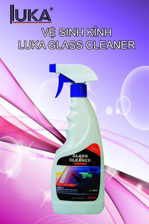 Dung dịch vệ sinh kính ô tô chuyên dụng Luka 500ml, Chai xịt vệ sinh ...