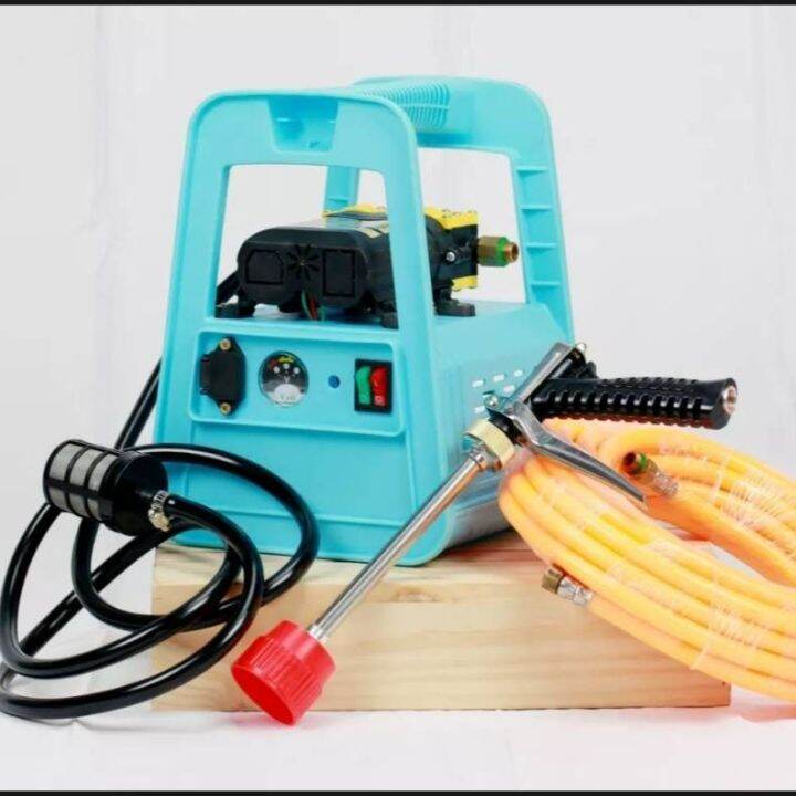 BONTO รุ่น LY-D1009 เครื่องพ่นยาแบตเตอรี่ พ่นยาปั๊มคู่ แบตเตอรี่ 12V แบบหูหิ้ว อุปกรณ์ครบ สาย 10 ...