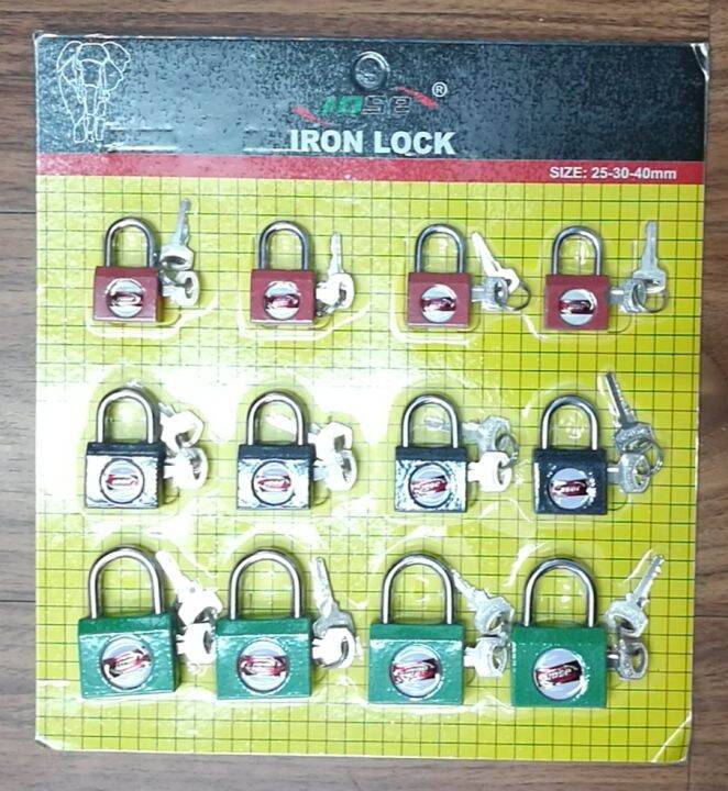 JOSE IRON LOCK 25-30-40mm | Lazada PH