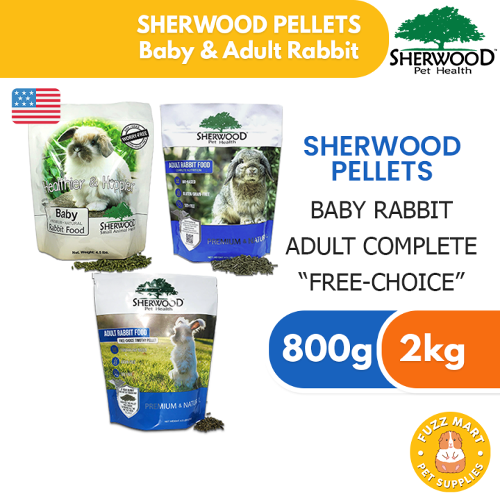(400g/800g/2kg) Sherwood Pellet Food for Rabbit (3 variants available) | Lazada PH