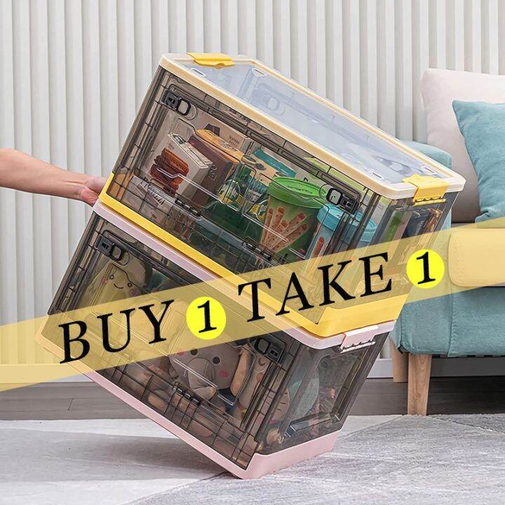 Buy 1Take 1 Storage Organizer Box Cabinet Clothes Organizer Folding ...