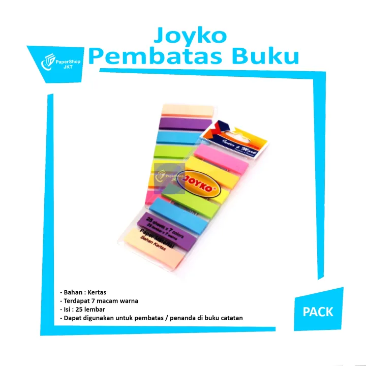 PEMBATAS BUKU/JOYKO IM-32 PEMBATAS BUKU KOTAK IM-32 KERTAS - perpad ...