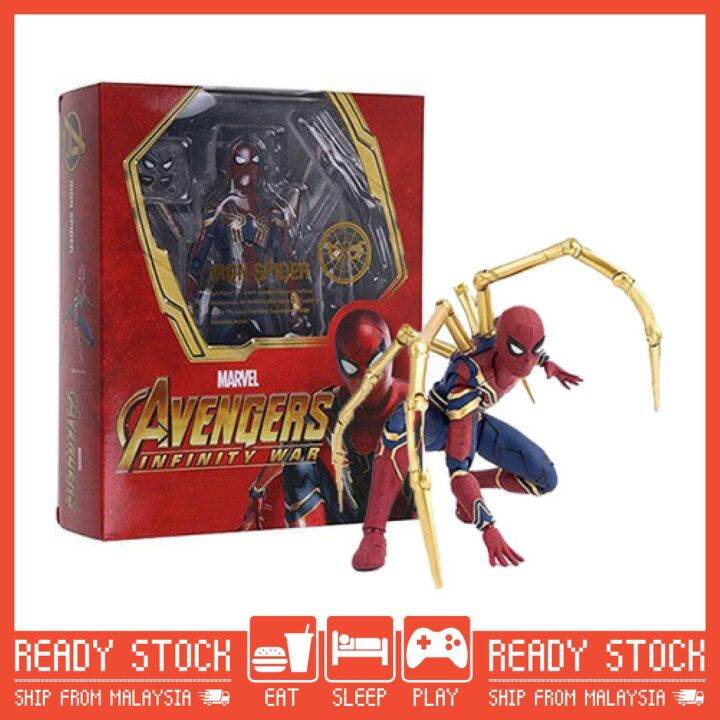 OEM 15cm SHF S.H.Figuarts Marvel Avengers Infinity War Iron Spider Man ...