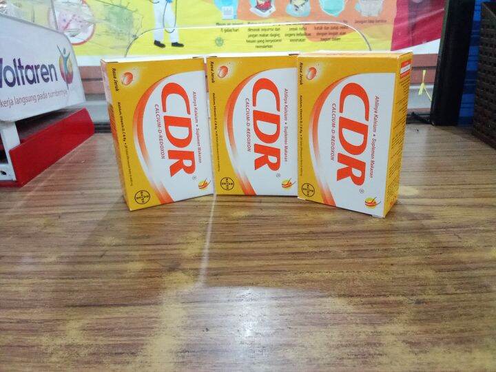 CDR EFFERVESCENT ISI 20 TABLET EFFERVESCENT RASA LEMON | Lazada Indonesia