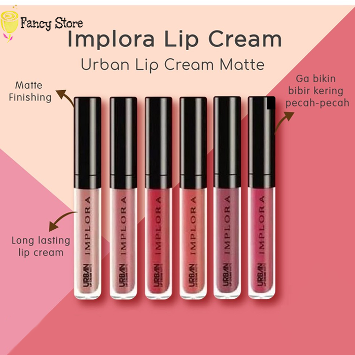 Implora [12-BS] Urban Lip Cream Matte Brown Sugar | Lazada Indonesia