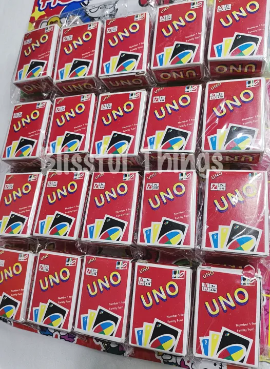 Mini Uno Cards 20pcs Lootbag Fillers | Lazada PH