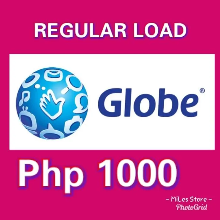 Regular Load GLOBE_TM 1000 Pesos | Lazada PH