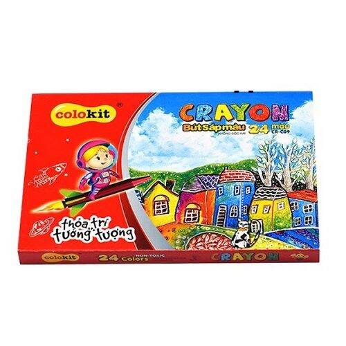 Bút sáp màu Thiên Long 24 màu Colokit CR-C09 | Lazada.vn