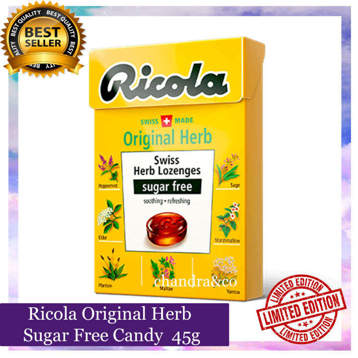 Ricola Original Herb Sugar Free Candy 45g | Lazada PH