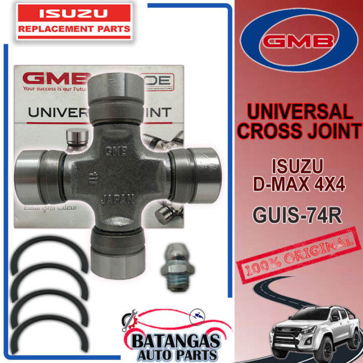 Universal Cross Joint Isuzu D-Max 4x4 GMB GUIS-74R | Lazada PH