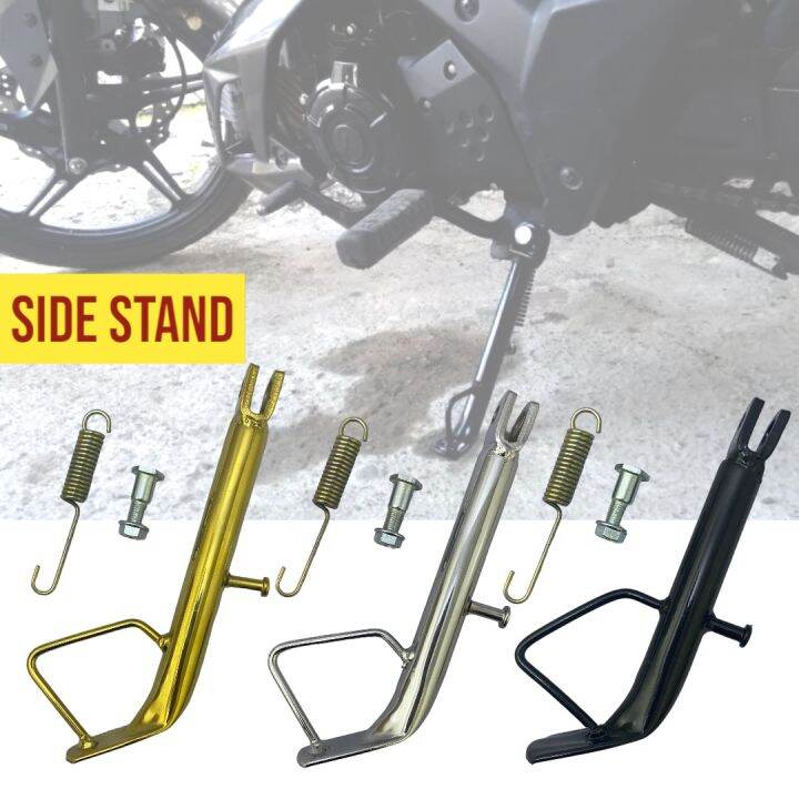 M YI Shop Universal SIDE STAND FOR HONDA YAMAHA SUZUKI KAWASAKI SYM ...
