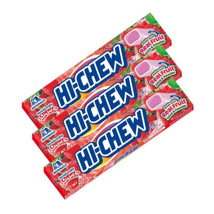 Hi-Chew Strawberry Bundle 57g x 3 | Lazada PH