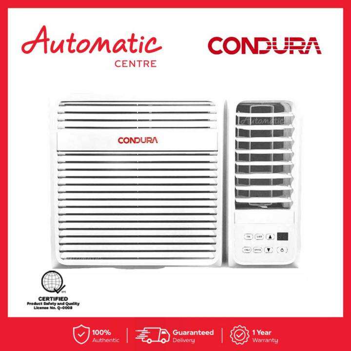 Condura 6X Plus (WCONH014EE) 1.5HP Remote 24-hr Timer Window Type Air ...