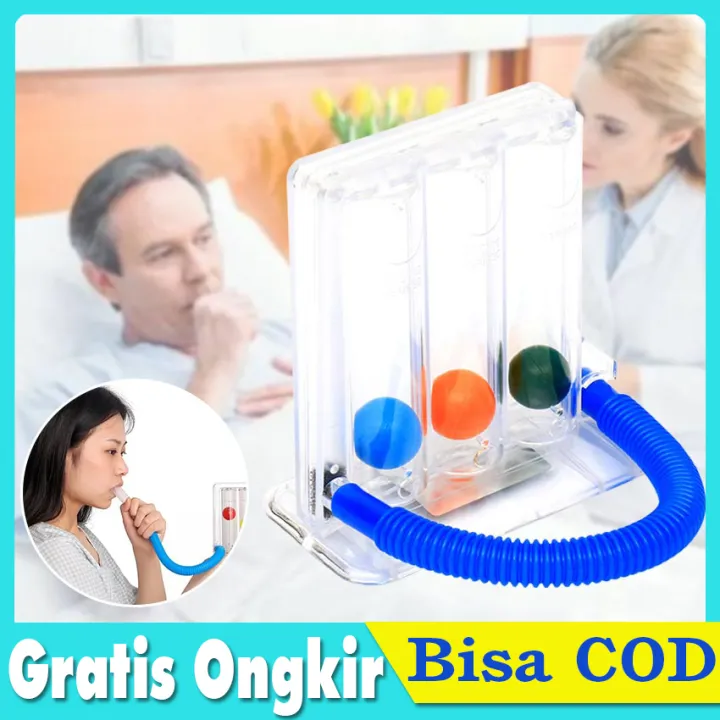 Triflow Spirometer indkator Spirometry Fisioterapi Respirometer ...