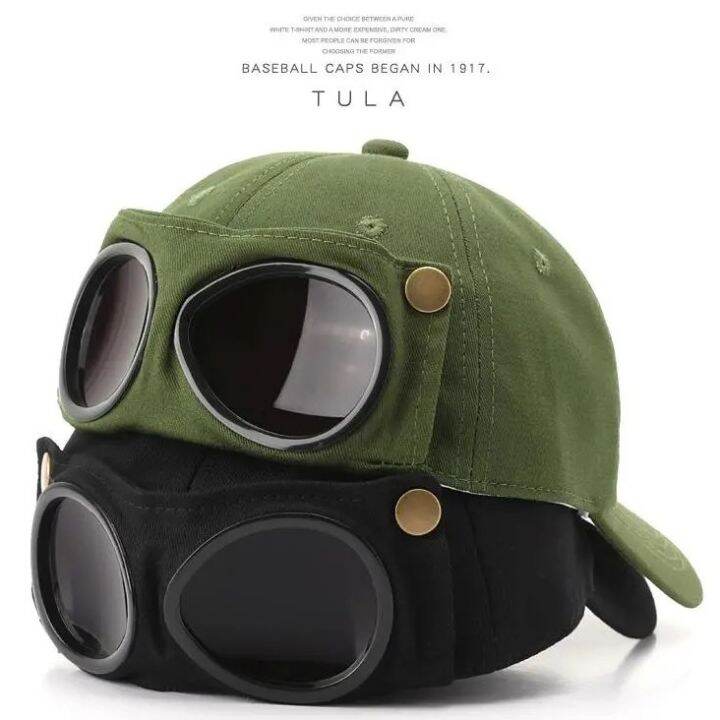 Cap man pilot cap Korean baseball cap golf cap glasses cap outdoor ...
