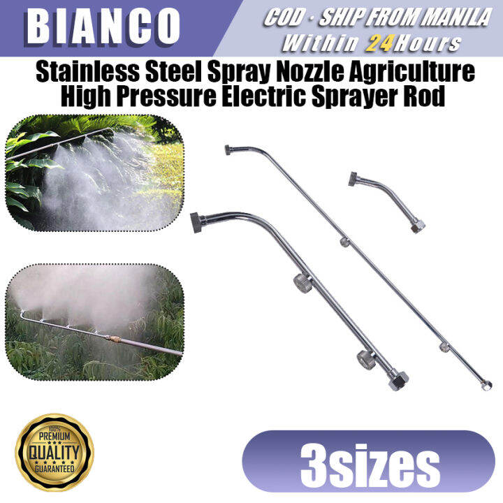 Stainless Steel Spray Nozzle Agriculture High Pressure Electric Sprayer ...