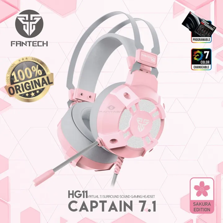ORIGINAL Fantech HG11 RGB Captain True 7.1 Surround Sound Gaming ...