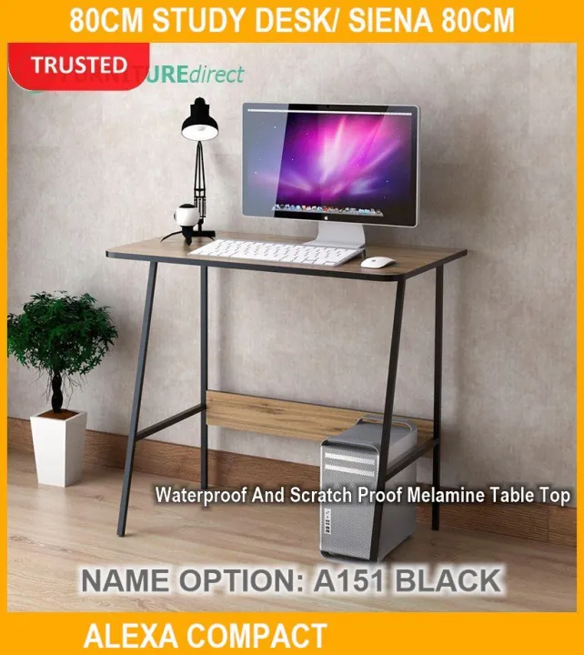 80cm Study Desk/ Siena 80cm Study Desk/ Alexa 80cm Compact Size Study ...