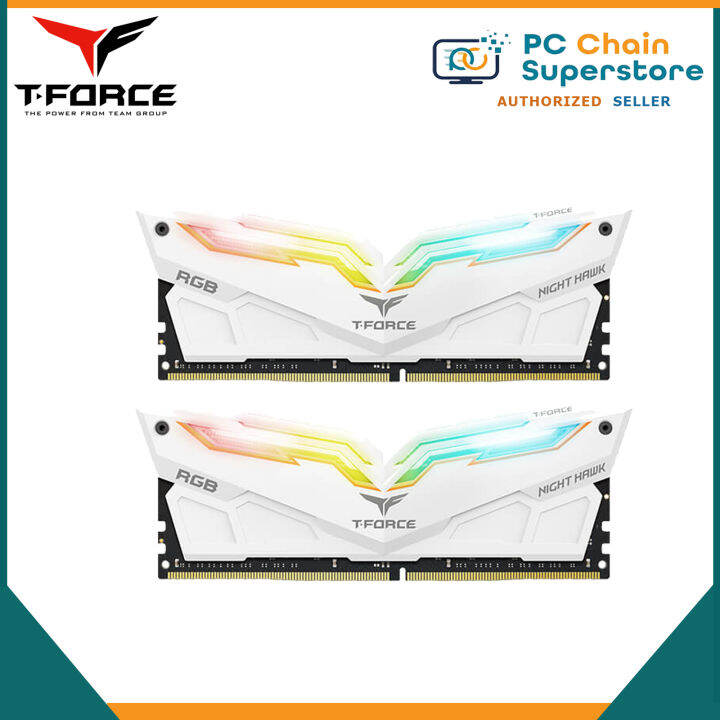 Team Group T-Force Night Hawk RGB 16GB ( 8GBx2 ) 32GB ( 16GBx2 ) DDR4 ...