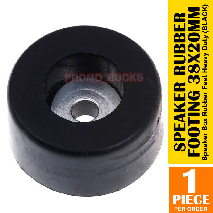 Speaker Rubber Footing 38X20MM Speaker Box Rubber Feet Black Heavy Duty ...