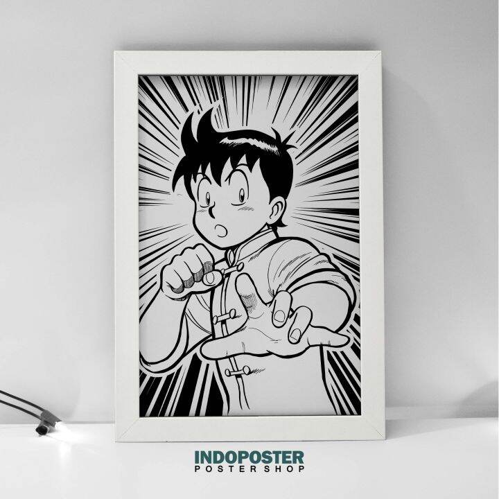 POSTER HIASAN DINDING ANIME KUNGFU BOY TEKKEN CHINMI 12RP 45X30CM ...
