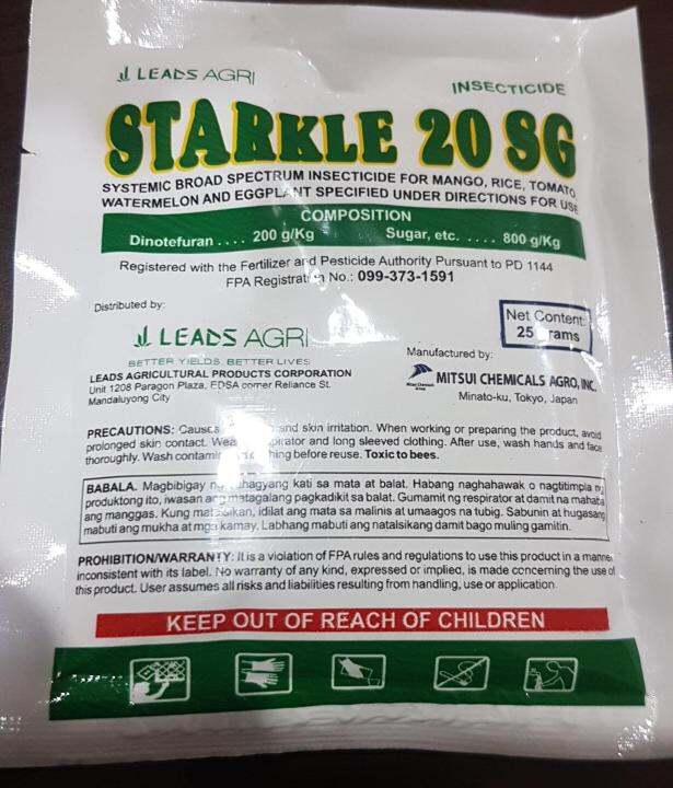 Starkle Systemic Insecticide 25 grams (Leads Agri) | Lazada PH