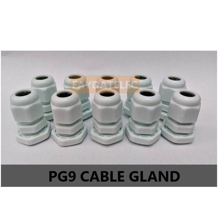 NYLON CABLE GLAND / PG THREAD CABLE GLAND PG7 PG9 PG11 PG13.5 PG16 PG19 ...