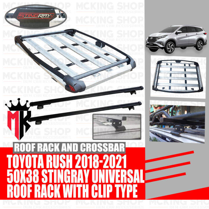 Toyota Rush 2018-2021 50x38 STINGRAY Topload/ Top load Carrier Roof ...