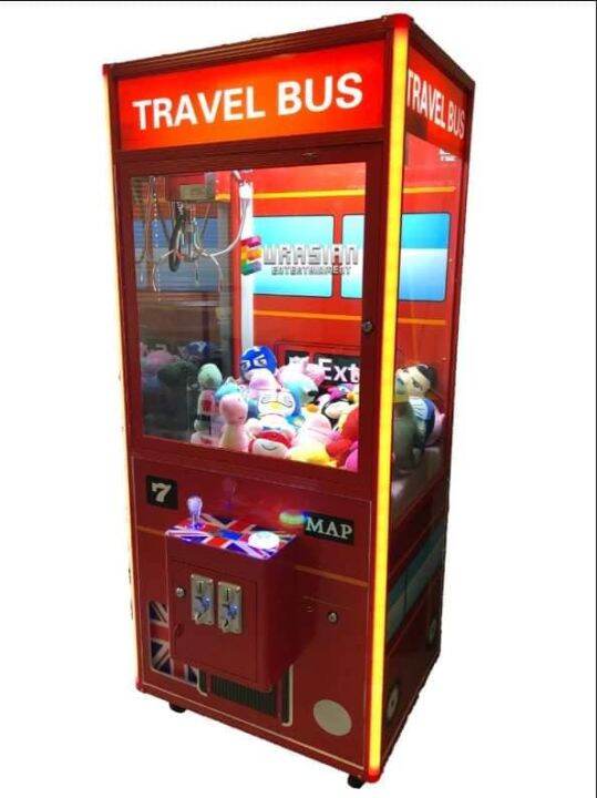 BRAND NEW TRAVEL BUS CLAW ARCADE MACHINE /CLAW MACHINES/ARCADE CLAW ...