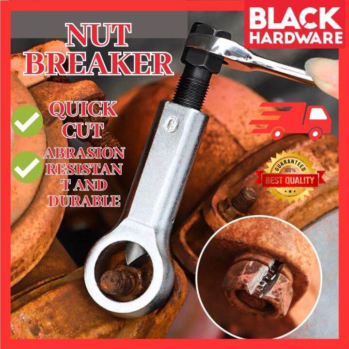 Black Hardware Nut Breaker Nut Extractor Remover Opener Socket Cutting ...