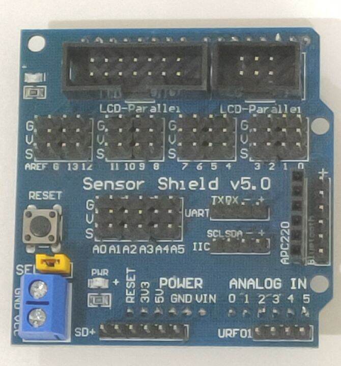 (Ready Stock)Arduino Sensor Shield V5.0 For UNO R3 and compatible | Lazada