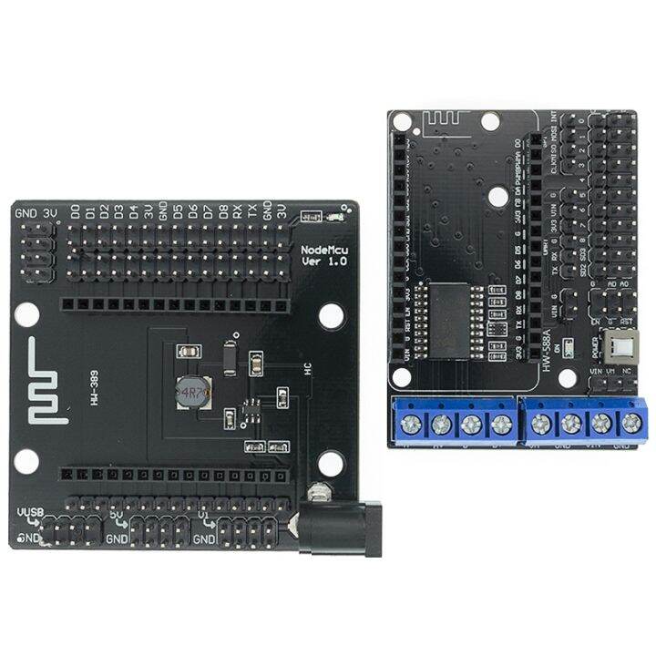 Nodemcu Motor Shield Board L293d Nodemcu Node Mcu Base Esp8266 Testing Breadboard Basics Tester