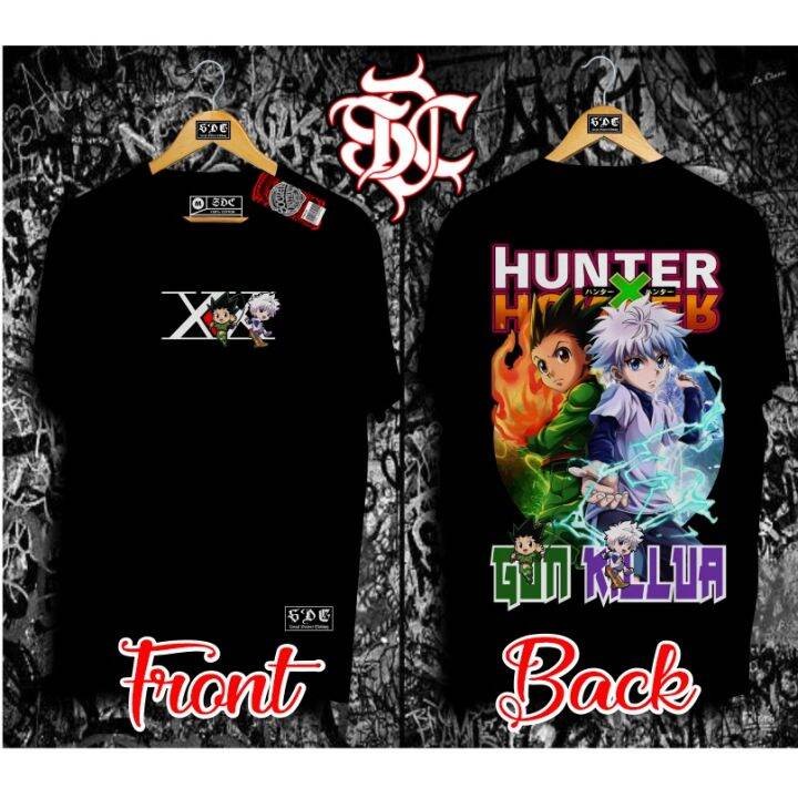 SDC HunterXHunter Gon and Killua Clothing High T-Shirts Men's Unisex ...