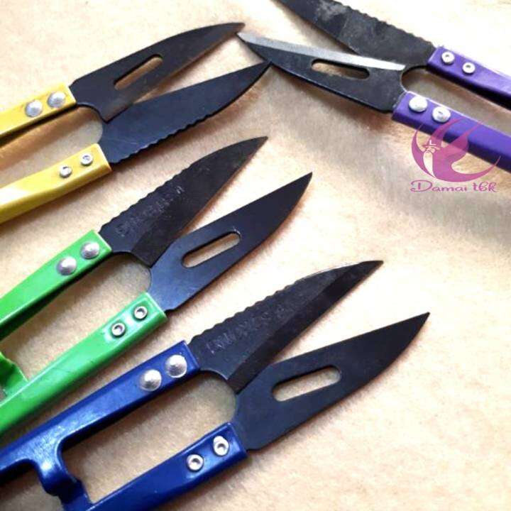 Gunting Cekris Gerigi/ Gunting Benang FS | Lazada Indonesia