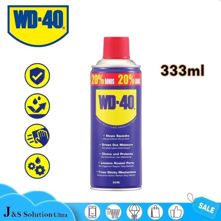 WD-40 Multi Use Product Anti Rust Multi Purpose Lubricant Spray 333ML | Lazada