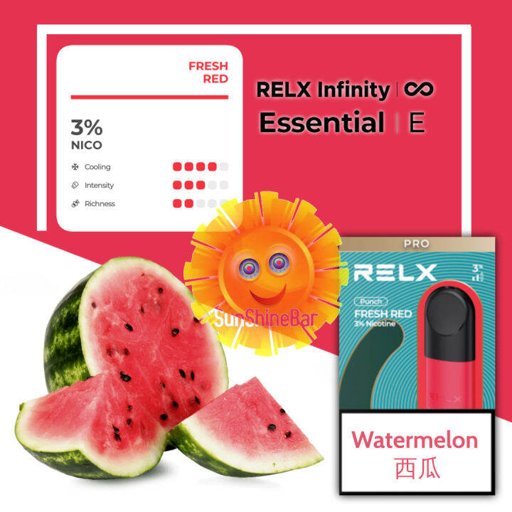 RELX Infinity Refill Flavor Pods Fresh Red | Lazada PH