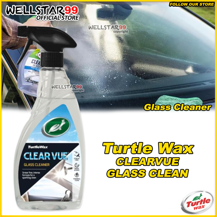 Turtle Wax Clearvue Glass Cleaner 500mL | Lazada