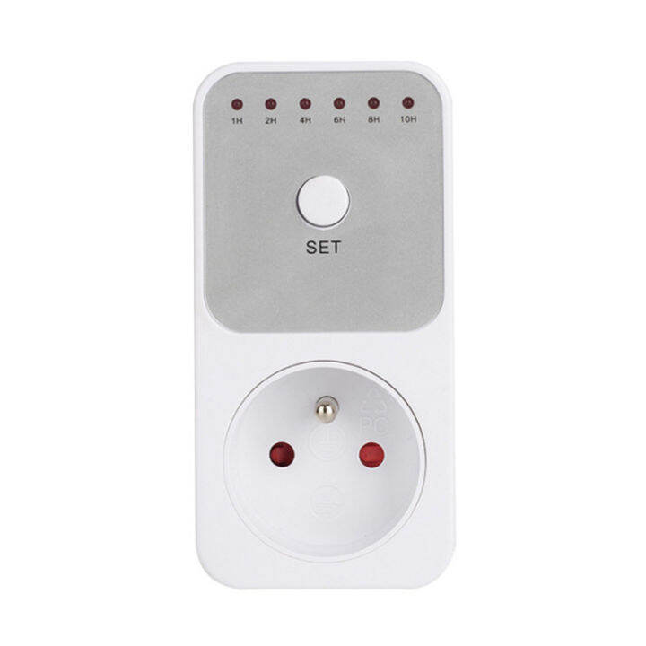 1~10 Hours Countdown Timer Plug In Socket Intelligent Time Setting