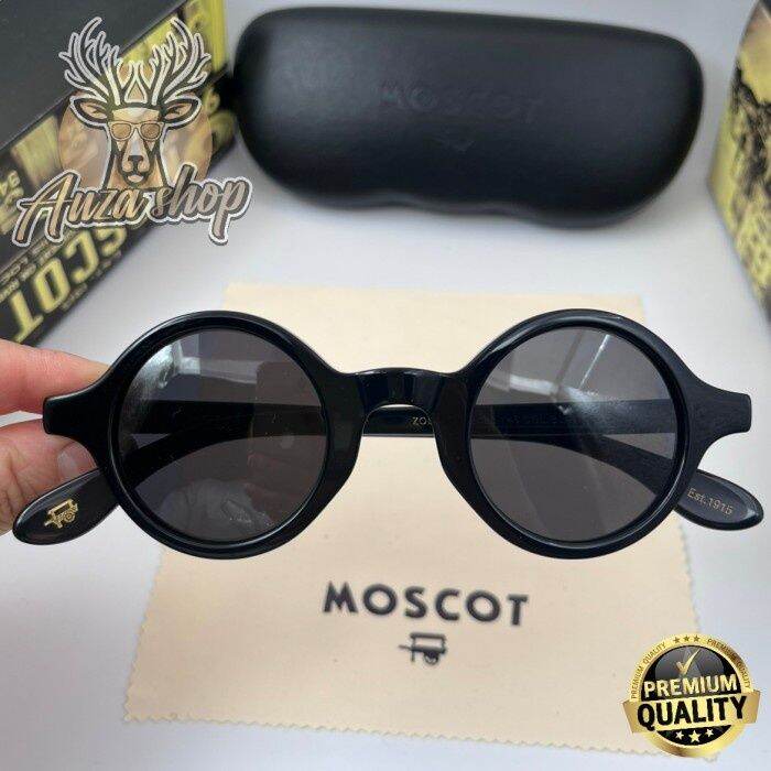 Moscot Zolman Sun Round Polarized Sunglasses - Transparent | Lazada