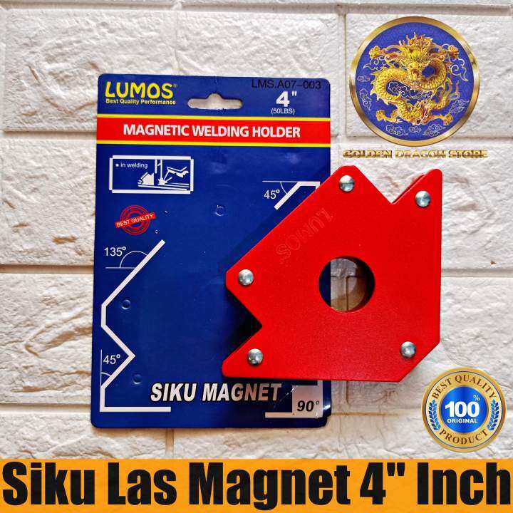 Siku las magnet 4" / Magnetic Welding Holder 4 INCH | Lazada Indonesia