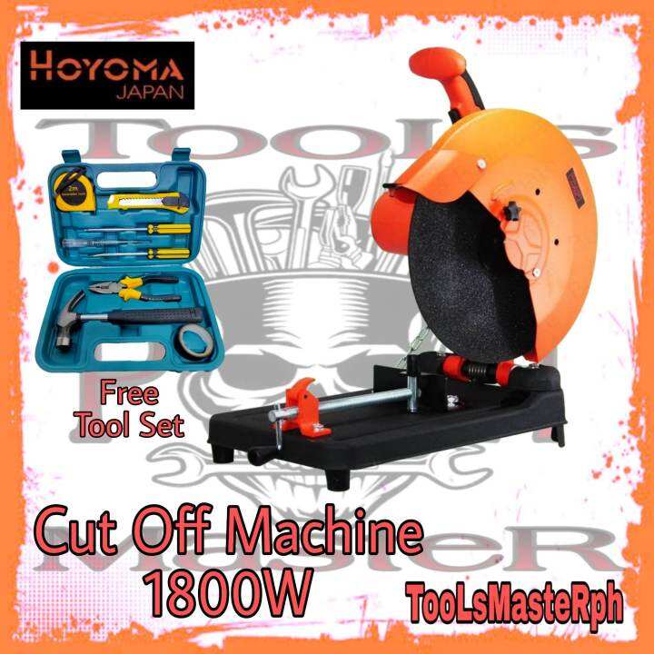HOYOMA 1800W Cut Off Machine HT-CM355 Free Toolset | Lazada PH