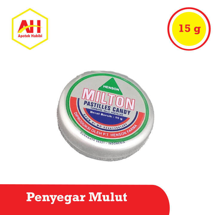 MILTON CANDY MILTON KENDI MILTON PERMEN 1 PCS 15G | Lazada Indonesia