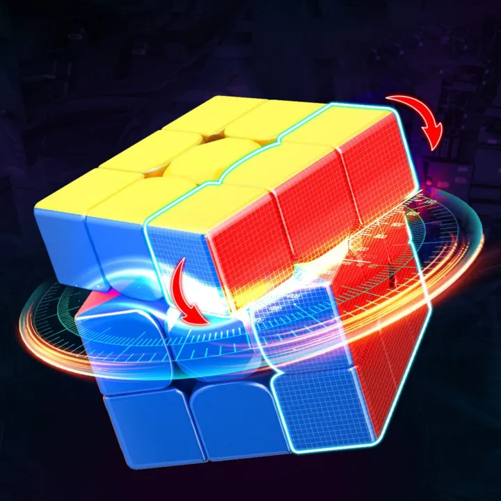 MOYU 2022 RS3M Maglev Magnetic Magic Cube High-tech Toy Improve ...