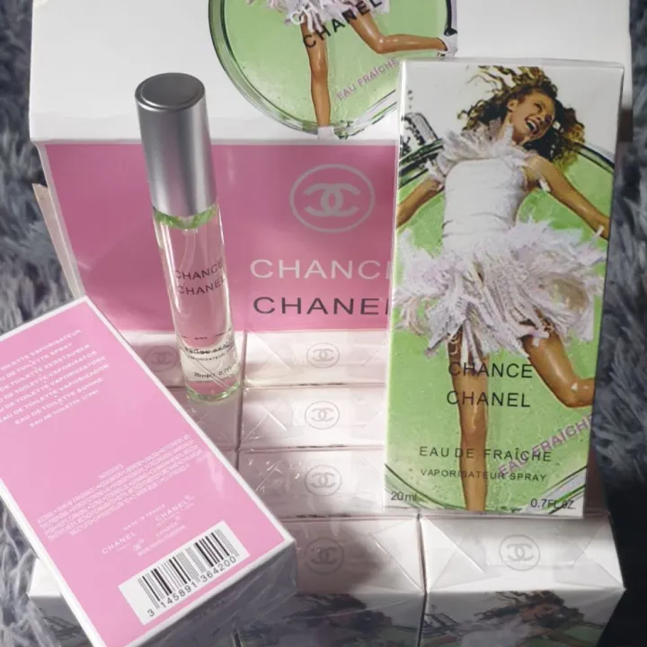 Authentic Tester Perfume 20ml for Women, Channel Chance Green, Made in ...
