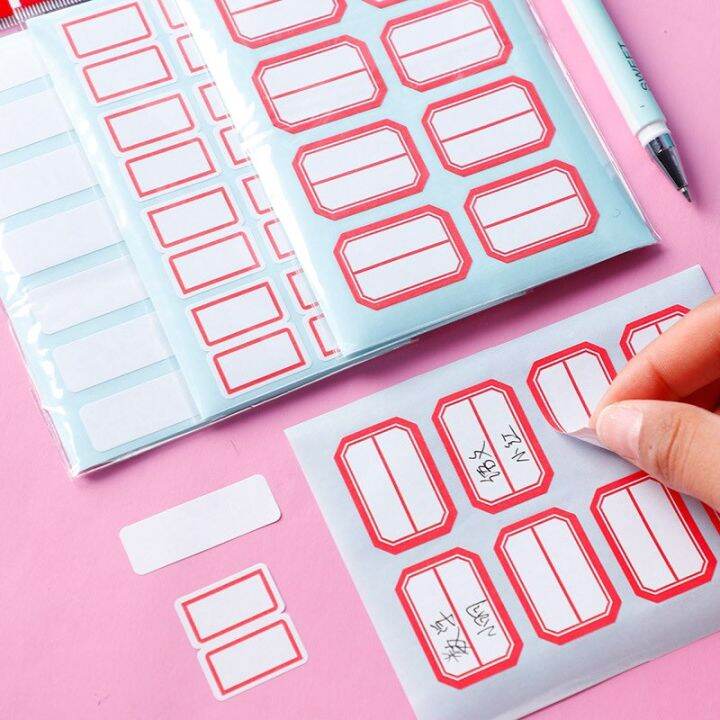 Buy1 take1 Sticker white label write blank sticker label for refillable ...